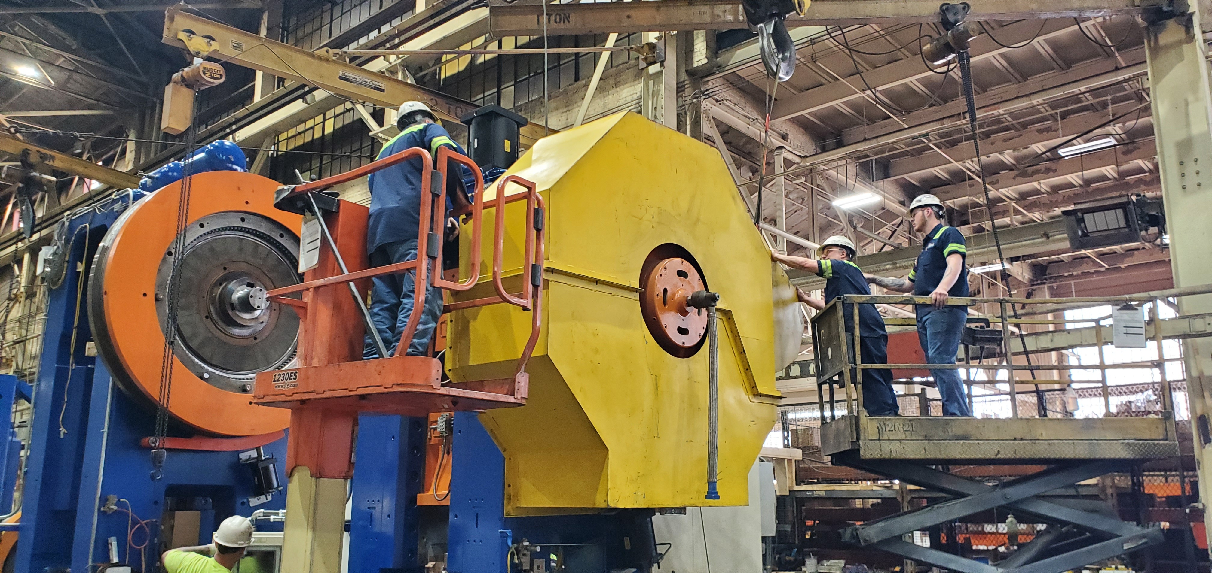 1000 Ton Ajax Mechanical Forging Press